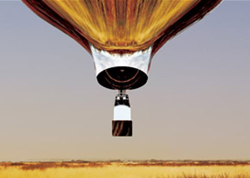 Mirrored Balloon, mobile sculpture, Long Point Wildlife Refuge, Marthas ...