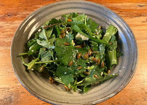 Berkshire Recipes - A Foraged Salad - LEON BOUTEILLER | Berkshire Style
