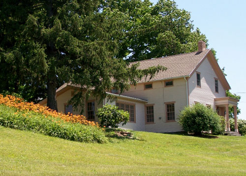 Beautifully updated 1840’s Side Hall Colonial overlooking sparkling one ...